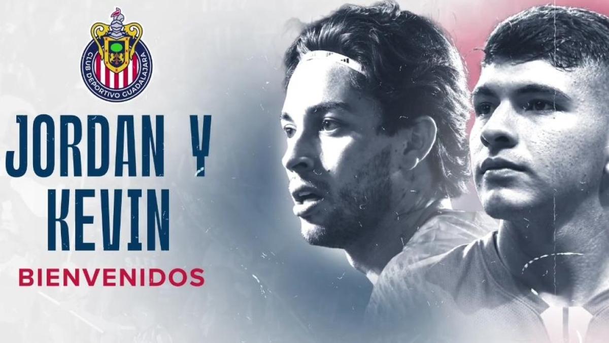 ¡Van por la 13! Chivas oficializa a Jordan Carrillo y Castañeda con ...