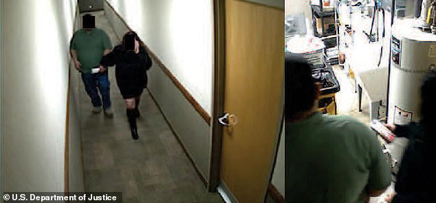 Smirking court clerks 'flipped off cameras as they snuck illegal ...