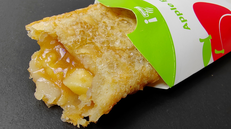 What type of oil does McDonald's use for its fried apple pies?