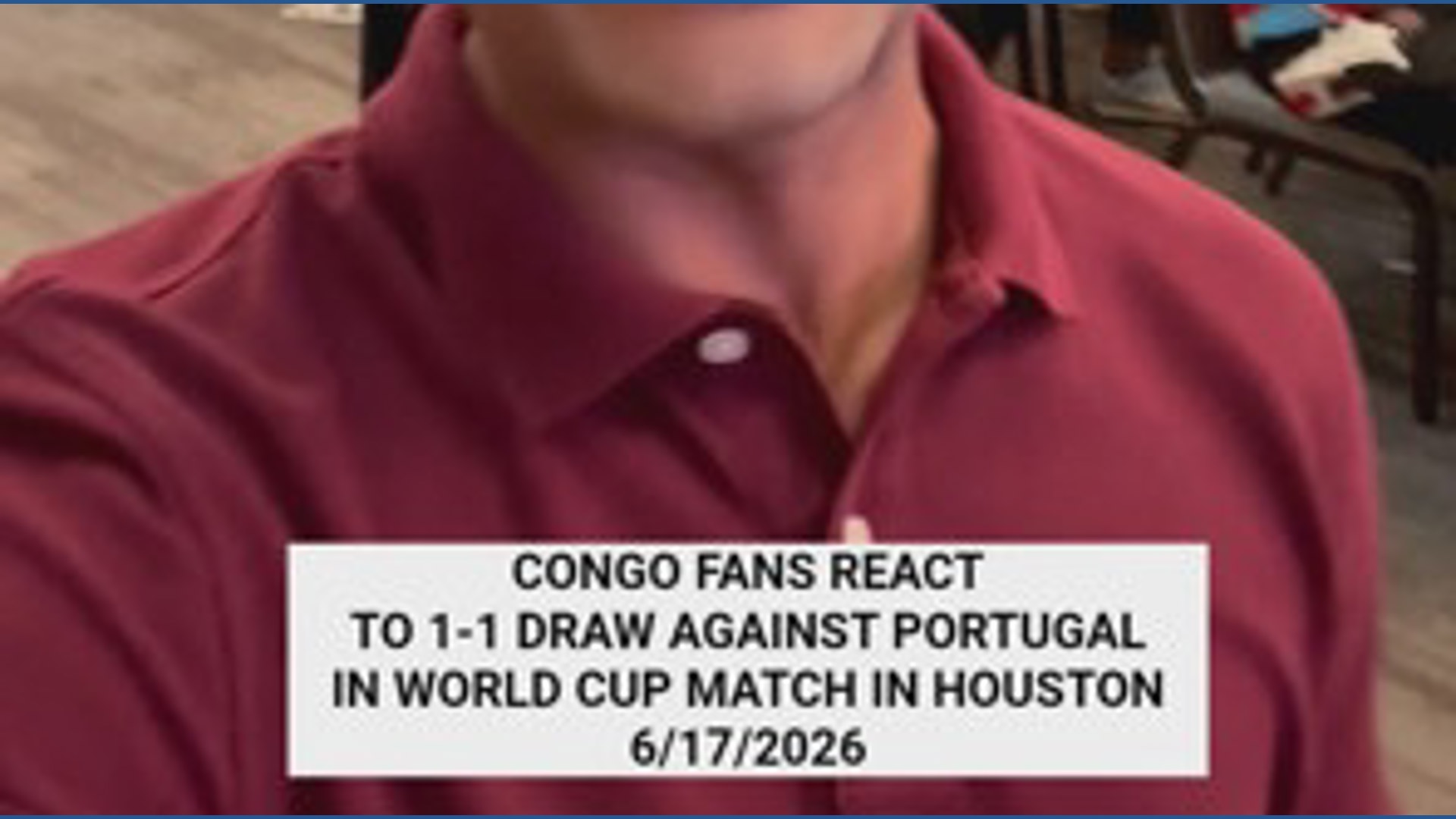 Congo fans react to 1-1 draw with Portugal