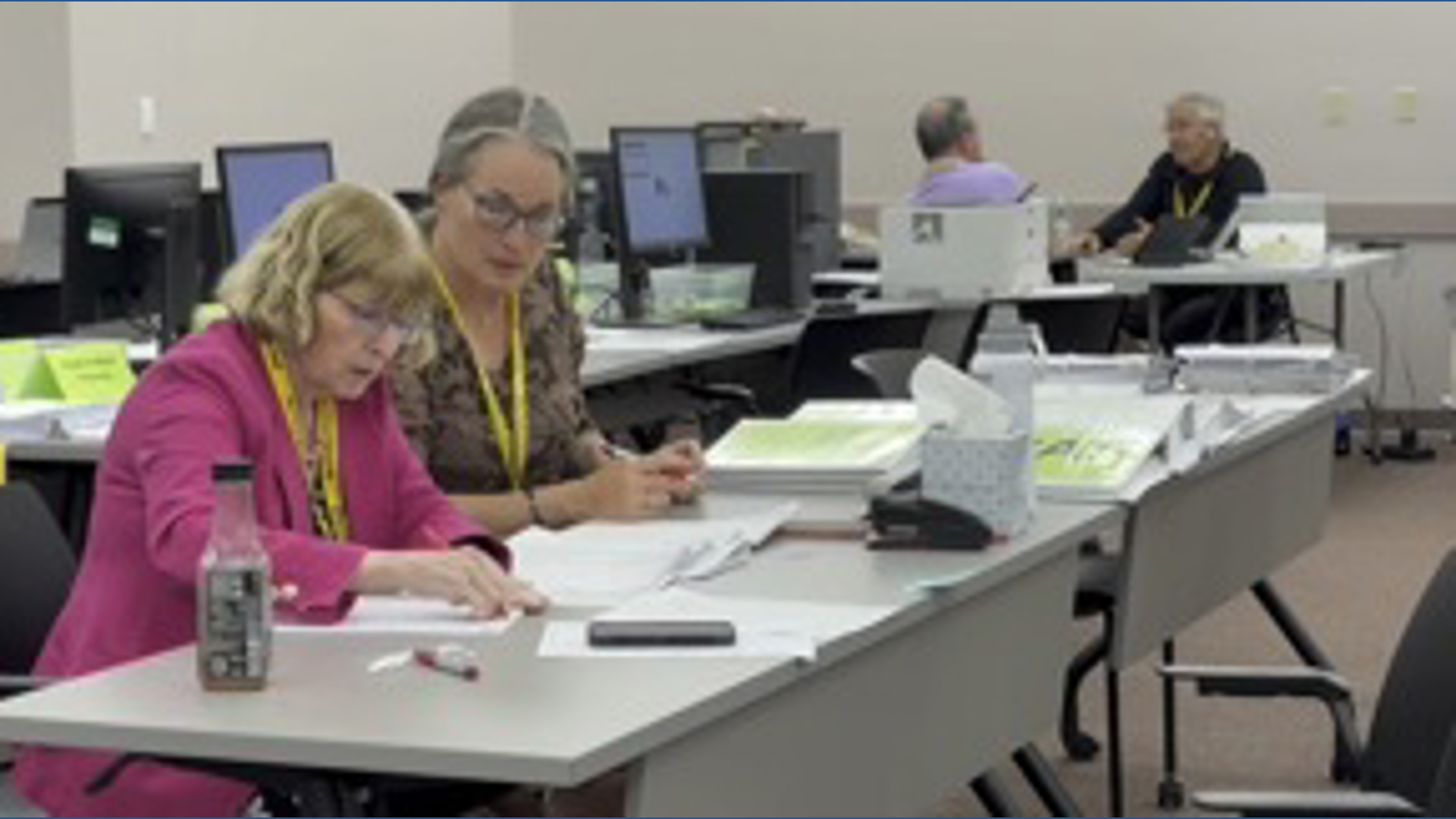 Ranked-choice voting tabulation nearing end