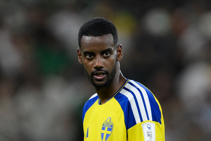 Why Alexander Isak was spotted training alone before Sweden vs ...