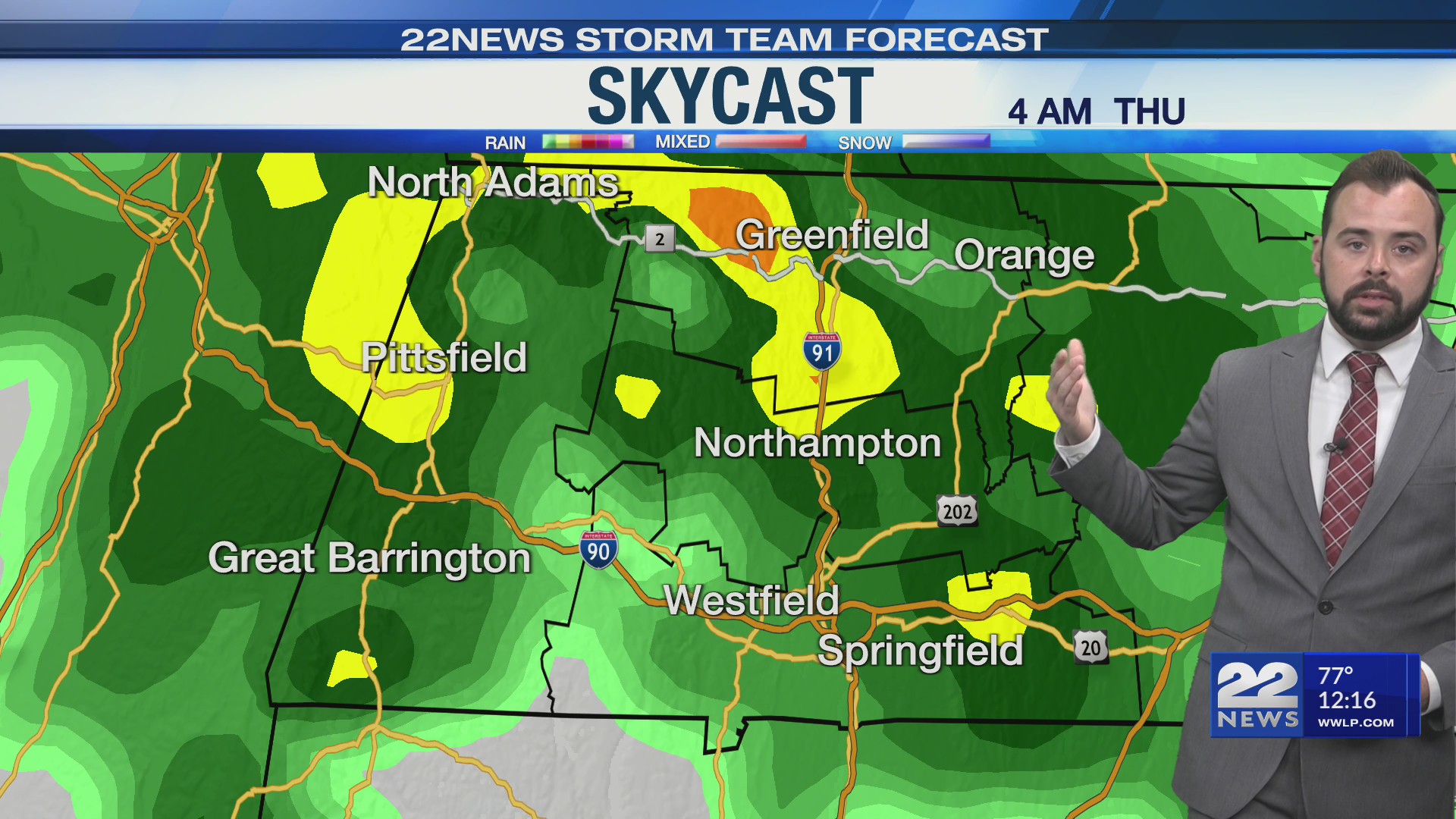 Weather alert: Risk of strong to severe thunderstorms