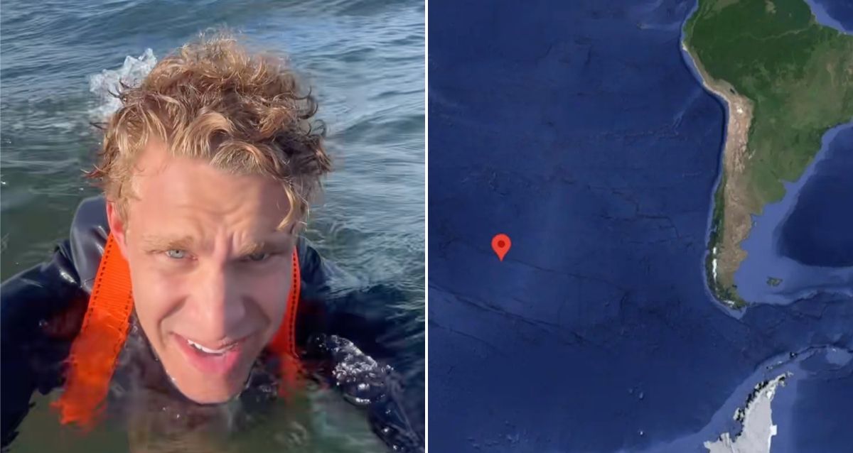 A New Jersey man said he swam to Point Nemo, the most remote place on ...