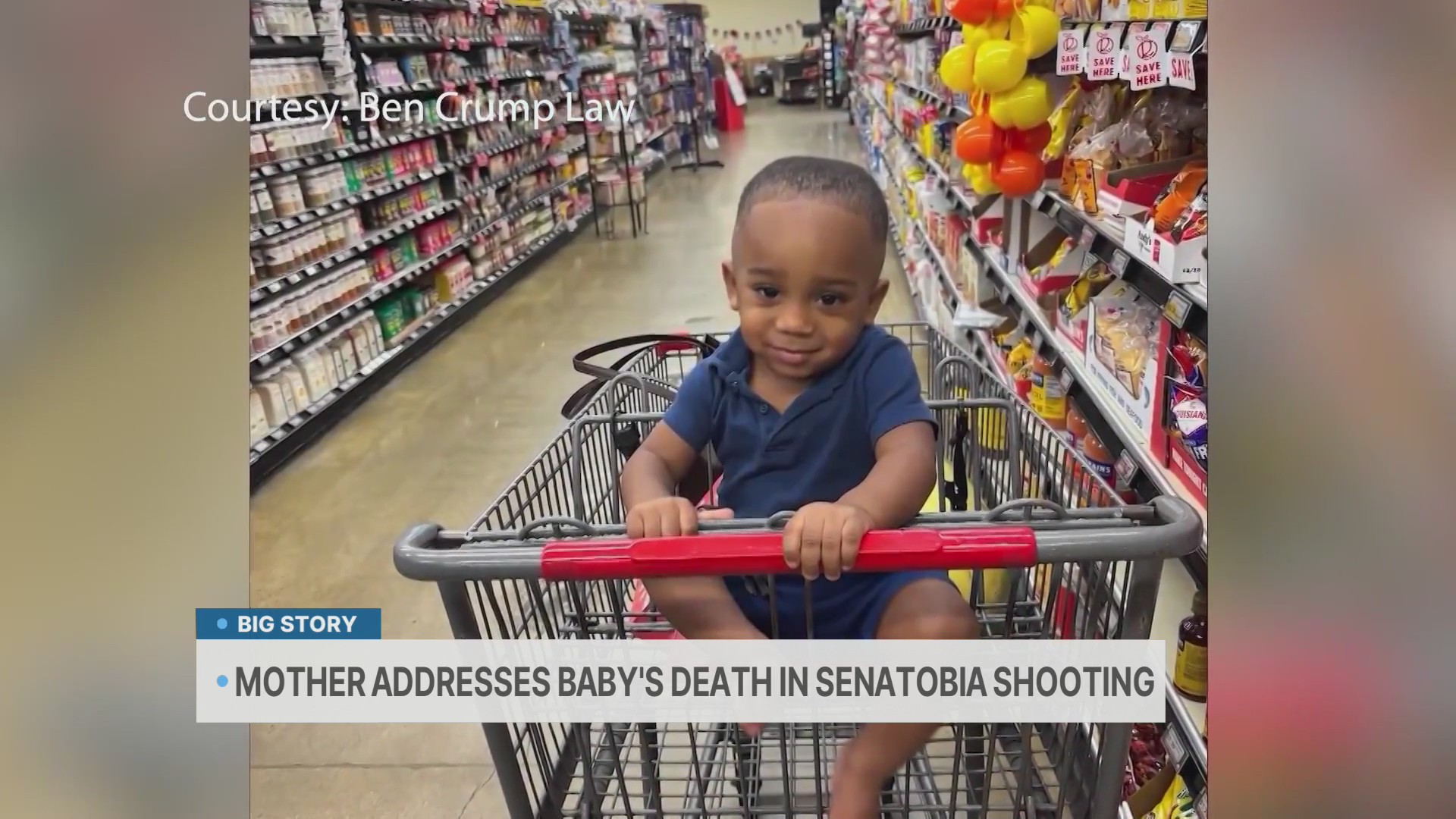 Mother addresses baby's death in Senatobia, MS shooting
