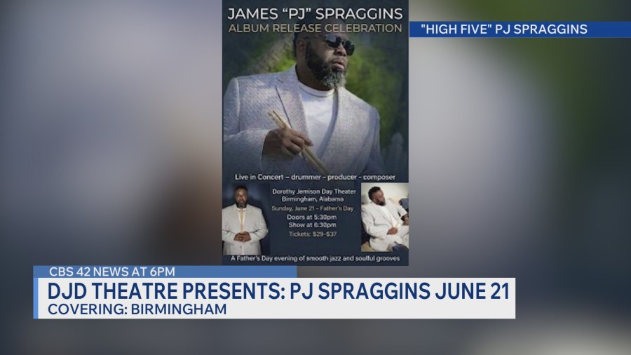 James 'PJ' Spraggins hosting album release celebration in Birmingham