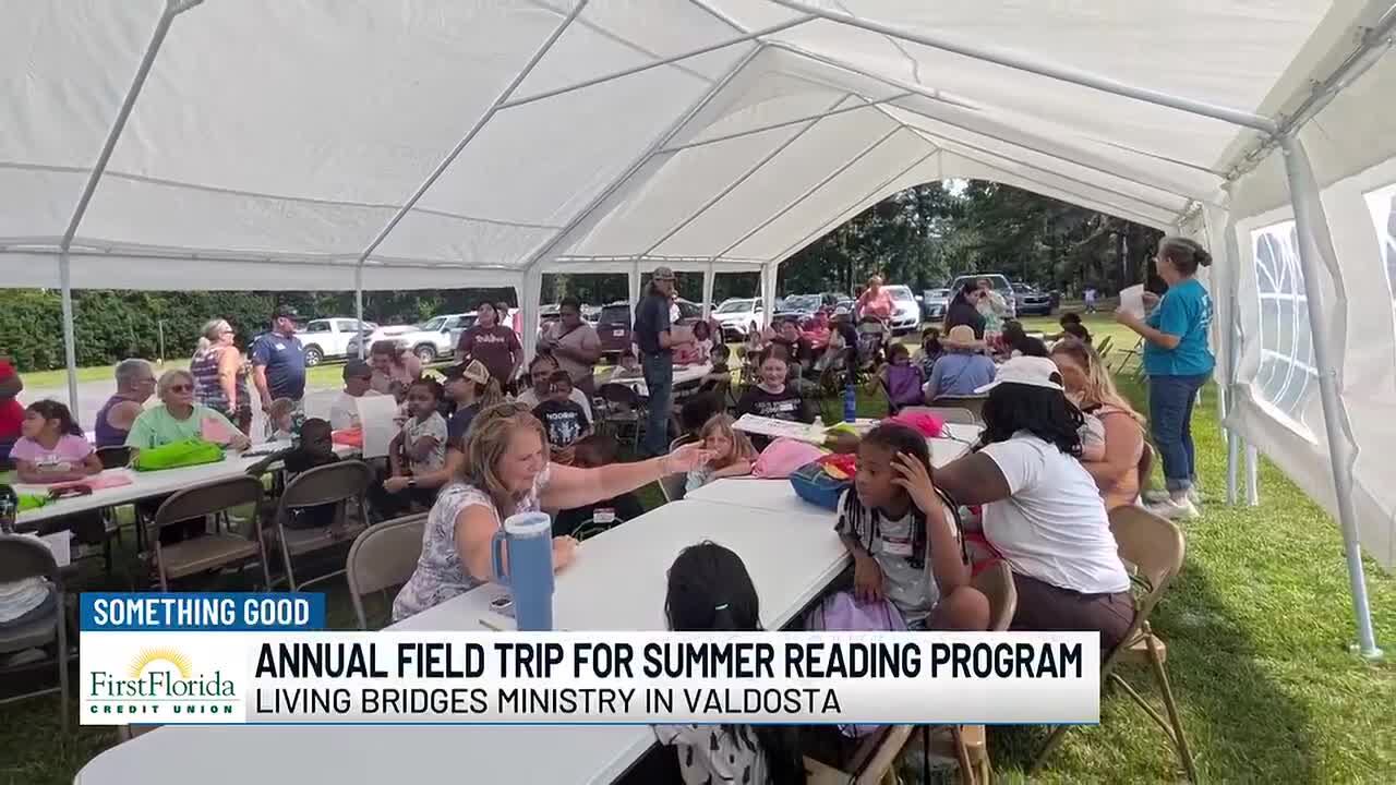Something good: Annual field trip for summer reading program