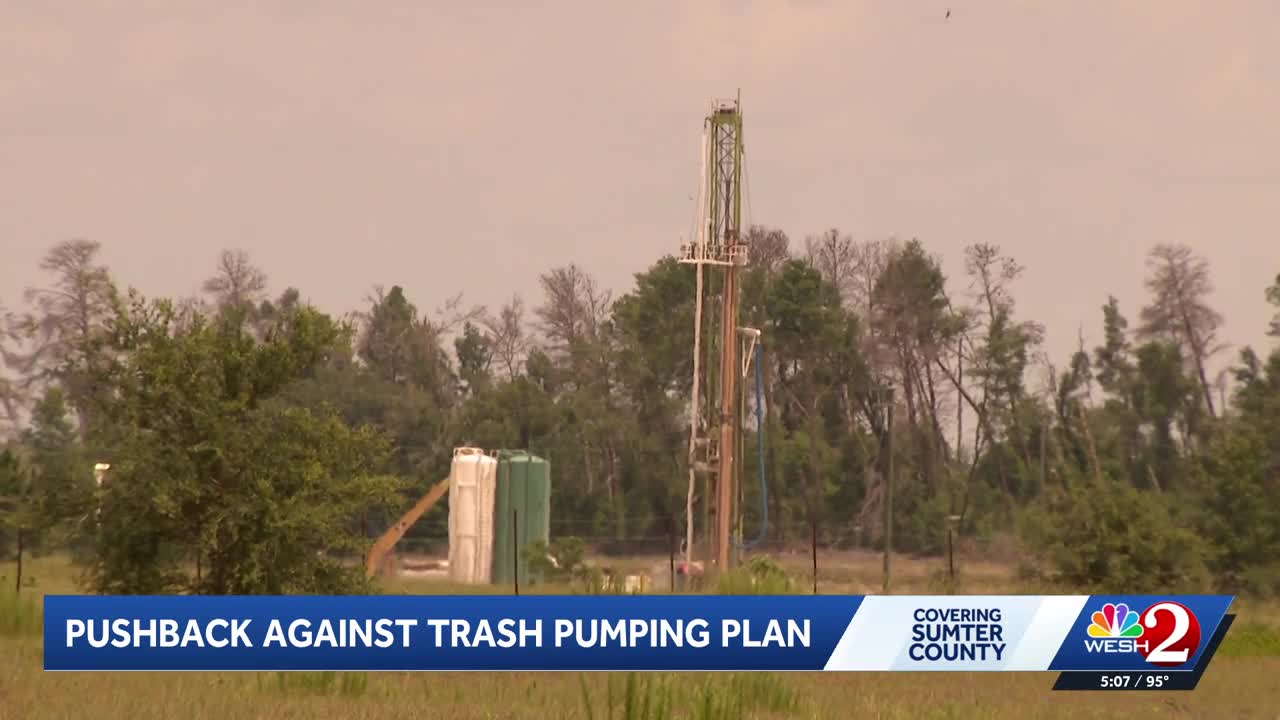 Voices grow in opposition to planned injection well at Sumter landfill