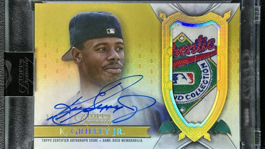 The top 5 autographed Ken Griffey Jr. baseball cards