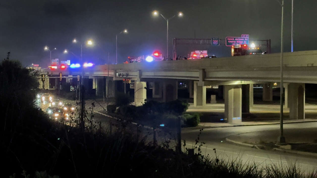 Castle Hills police officer suffers minor injuries in crash on North Side