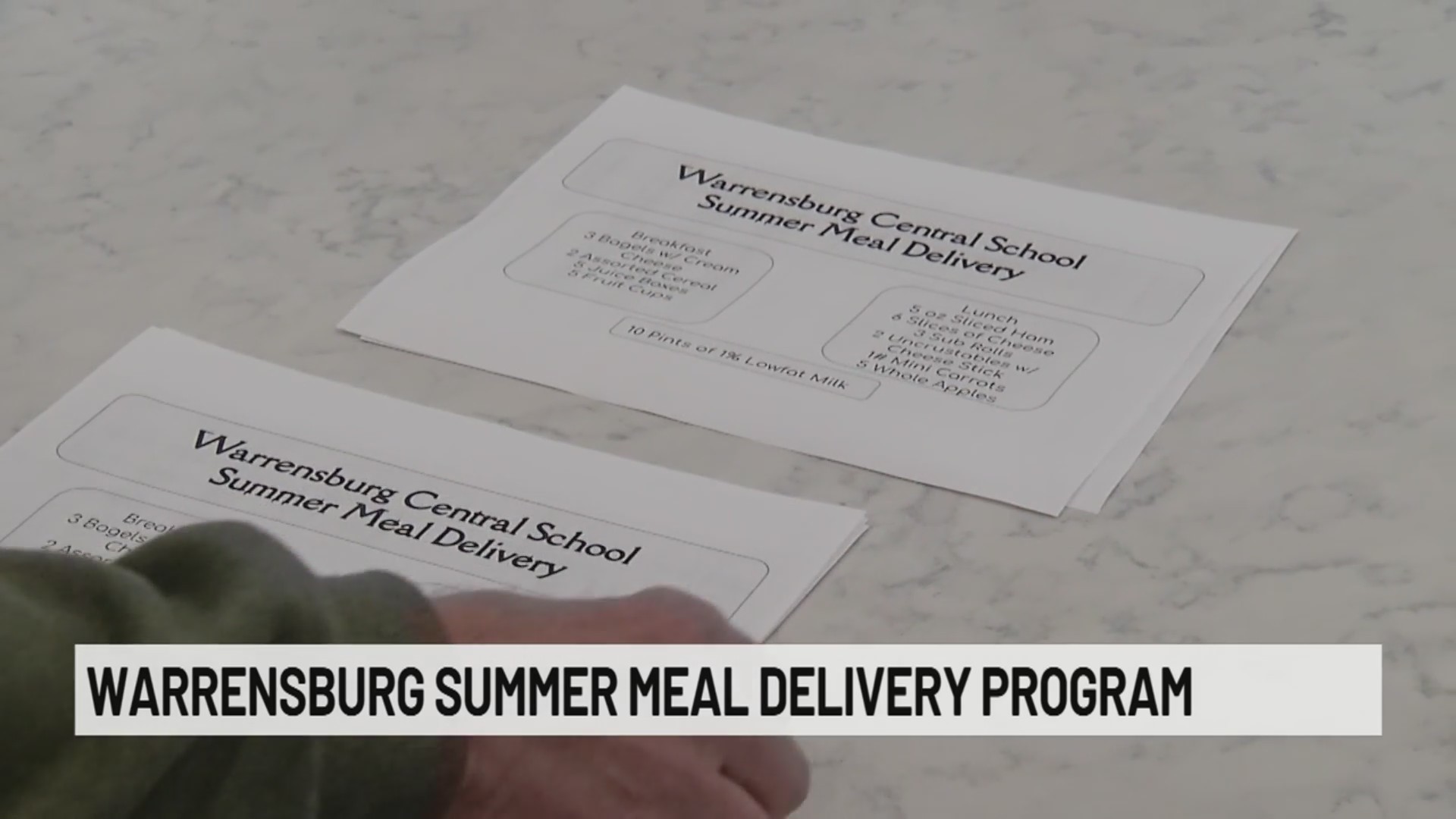Warrensburg CSD prepares for summer meal delivery program