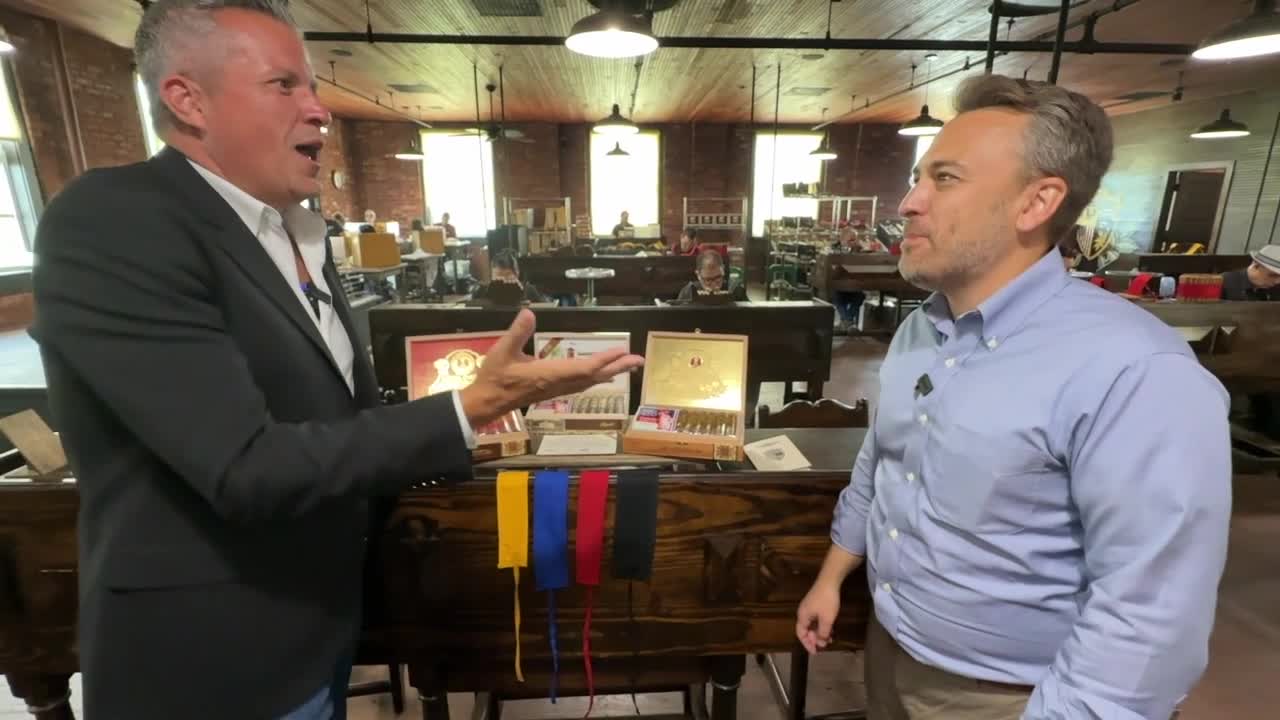 Official 'America 250' cigar hand-rolled in historic JC Newman Cigar Co.