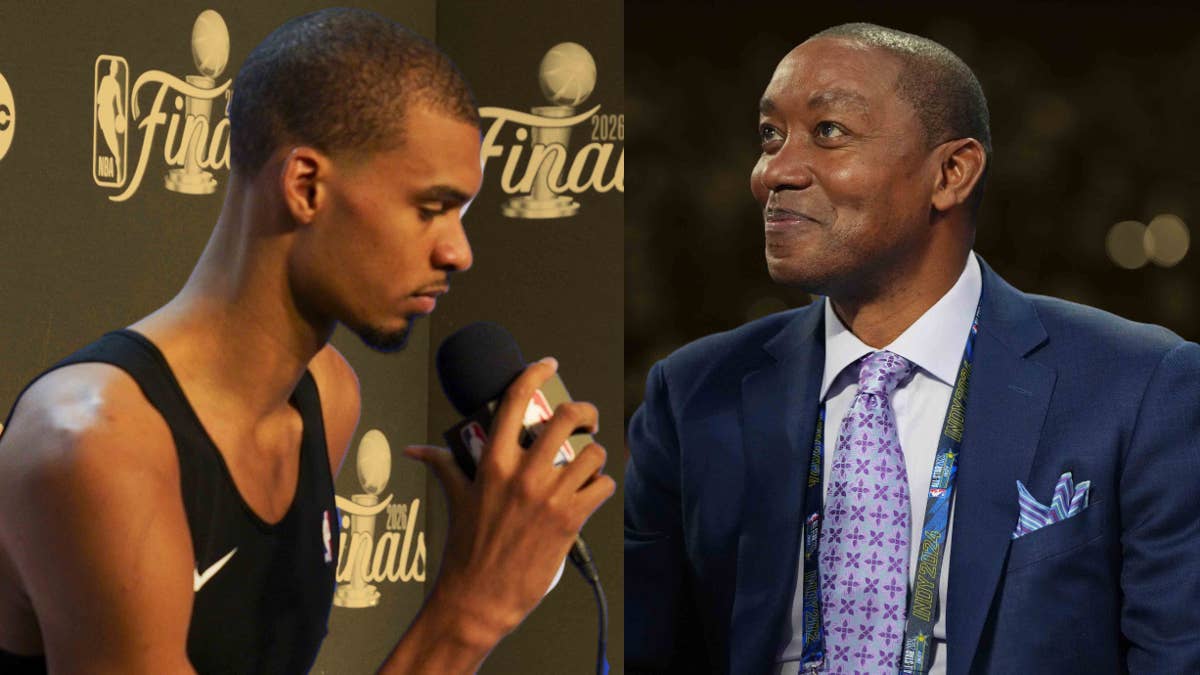 "Find me the film" - Isiah Thomas defended Victor Wembanyama’s post ...