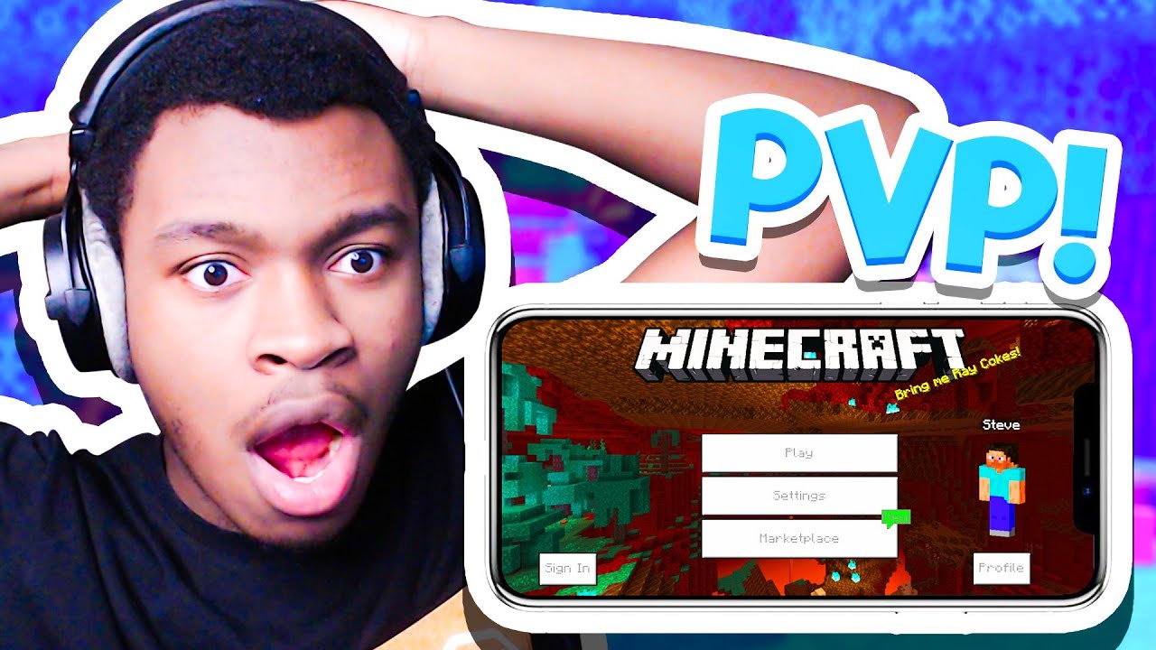 Mobile PVP! (Minecraft Bedrock)
