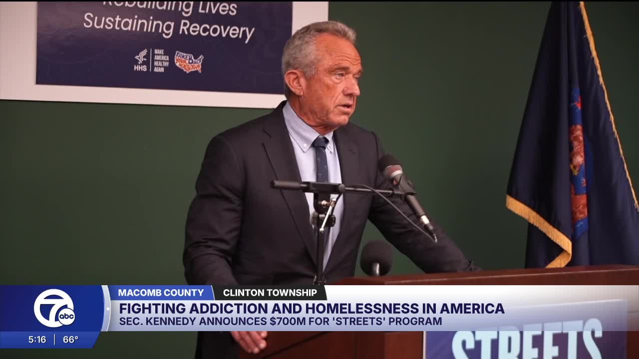 RFK Jr. announces $700M plan to fight drug addiction and homelessness