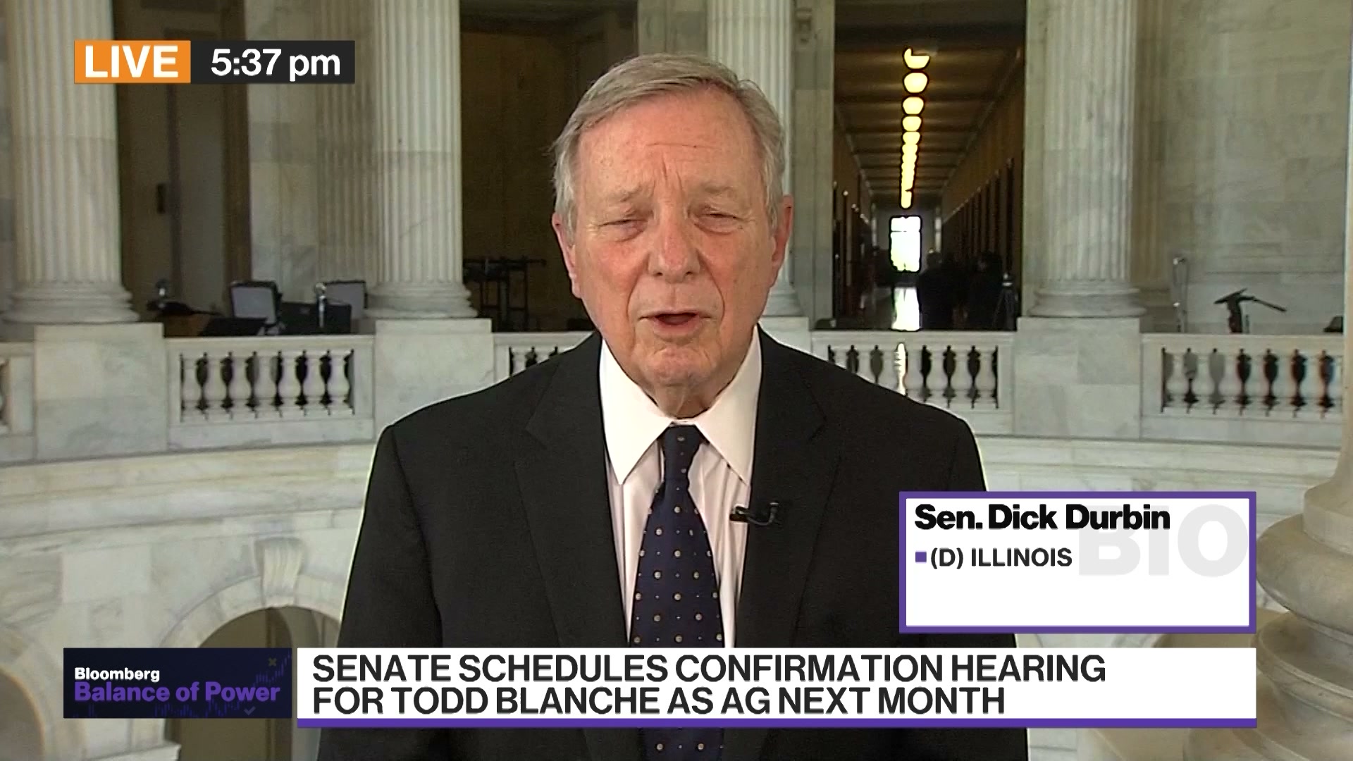 Sen. Durbin: Committee won't 'rubber stamp' Trump SDNY pick
