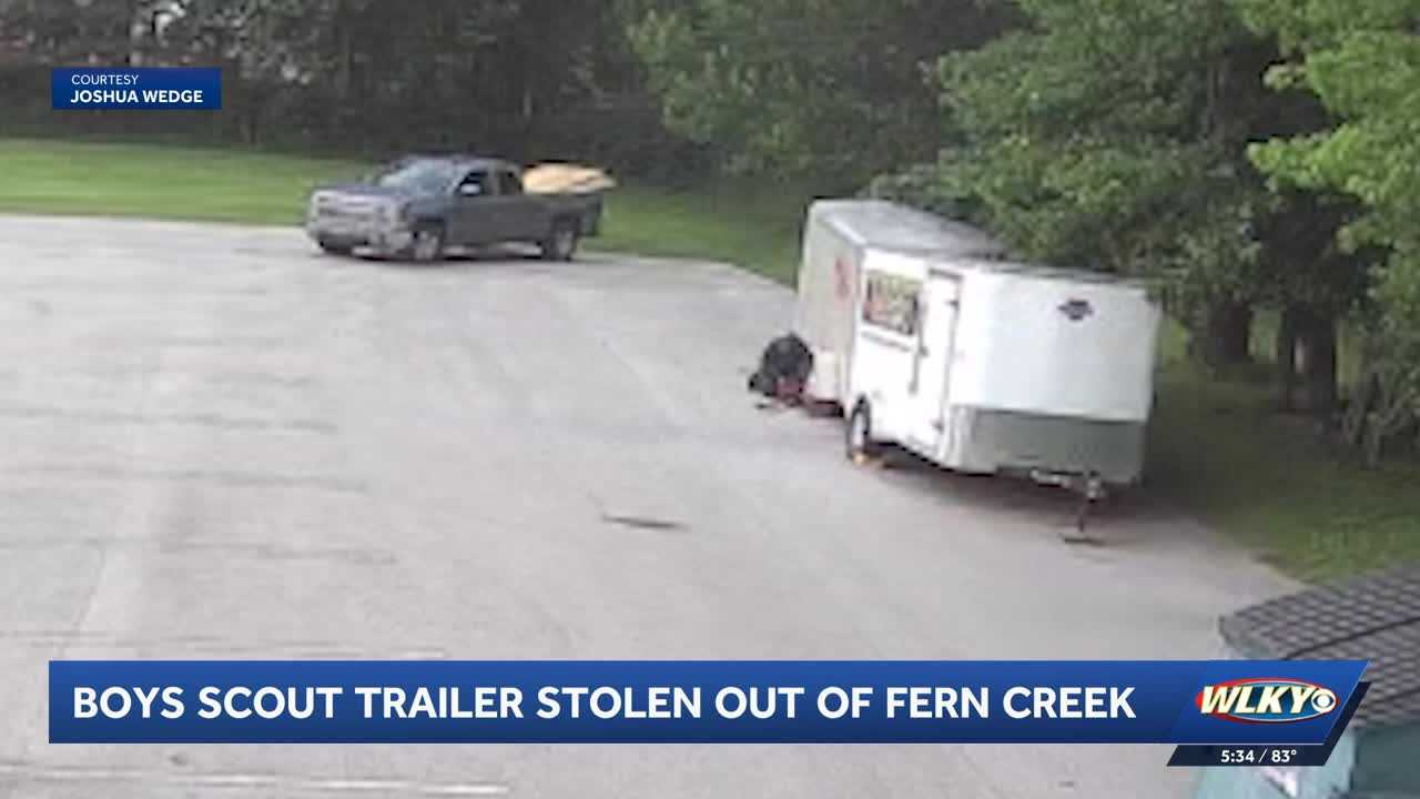 Fern Creek Boy Scout troop faces $7K loss after trailer stolen