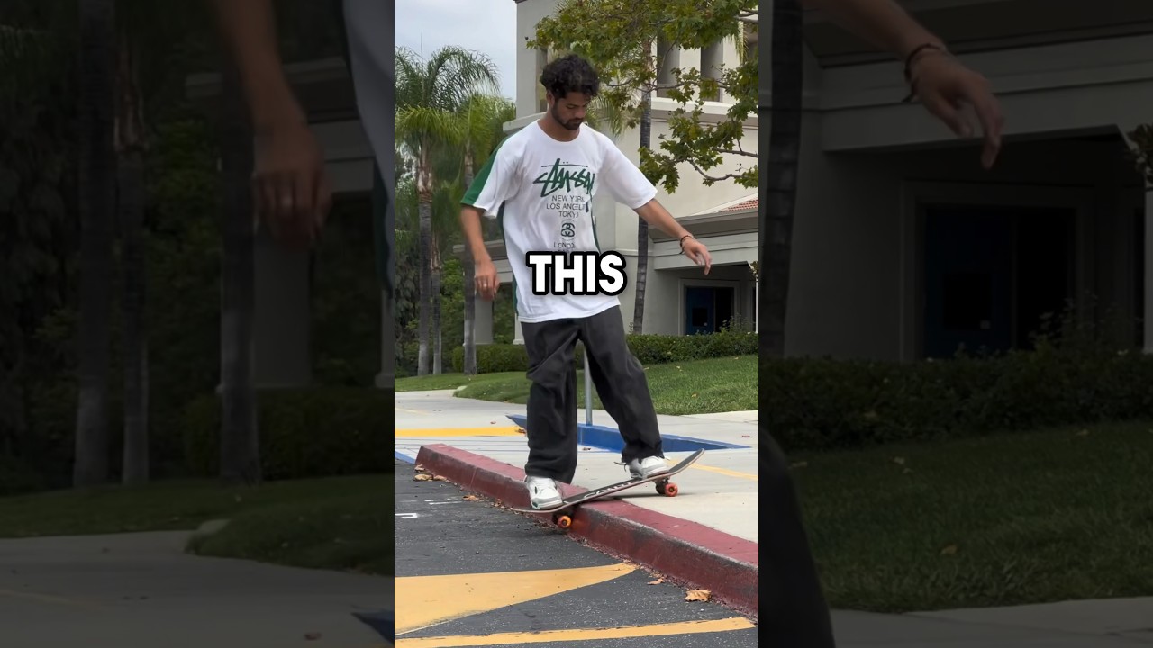 How you can ollie over stuff on a skateboard #skateboarding #skate # ...
