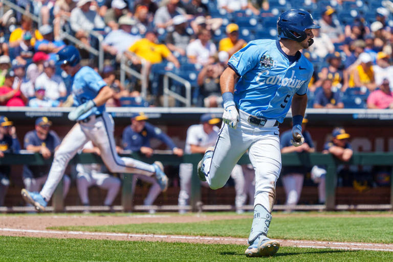 UNC baseball routs West Virginia; Men's College World Series title ...