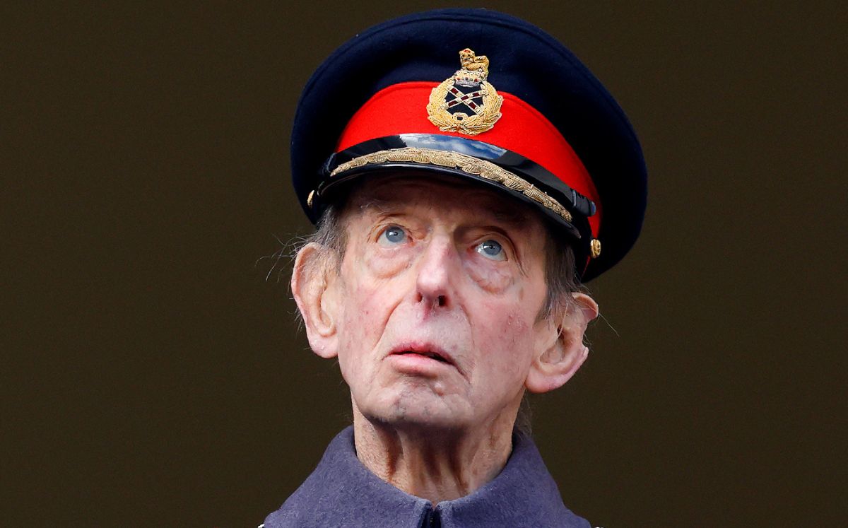 A sus 90 años, el duque de Kent protagoniza uno de los momentos más ...