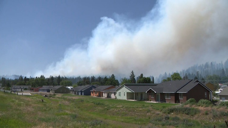Possible human remains found in burned home from Upriver Fire