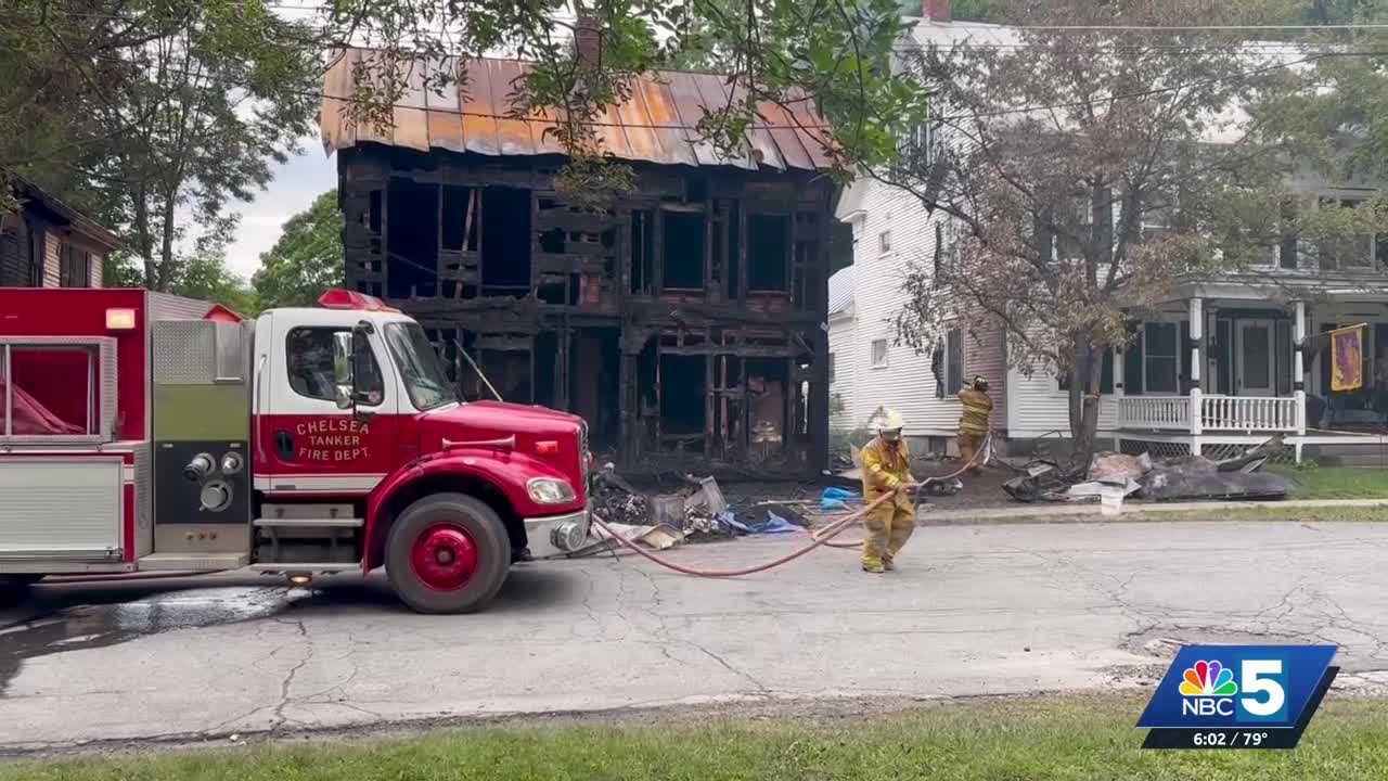 Two killed in deadly house fire in Orange County, Vermont
