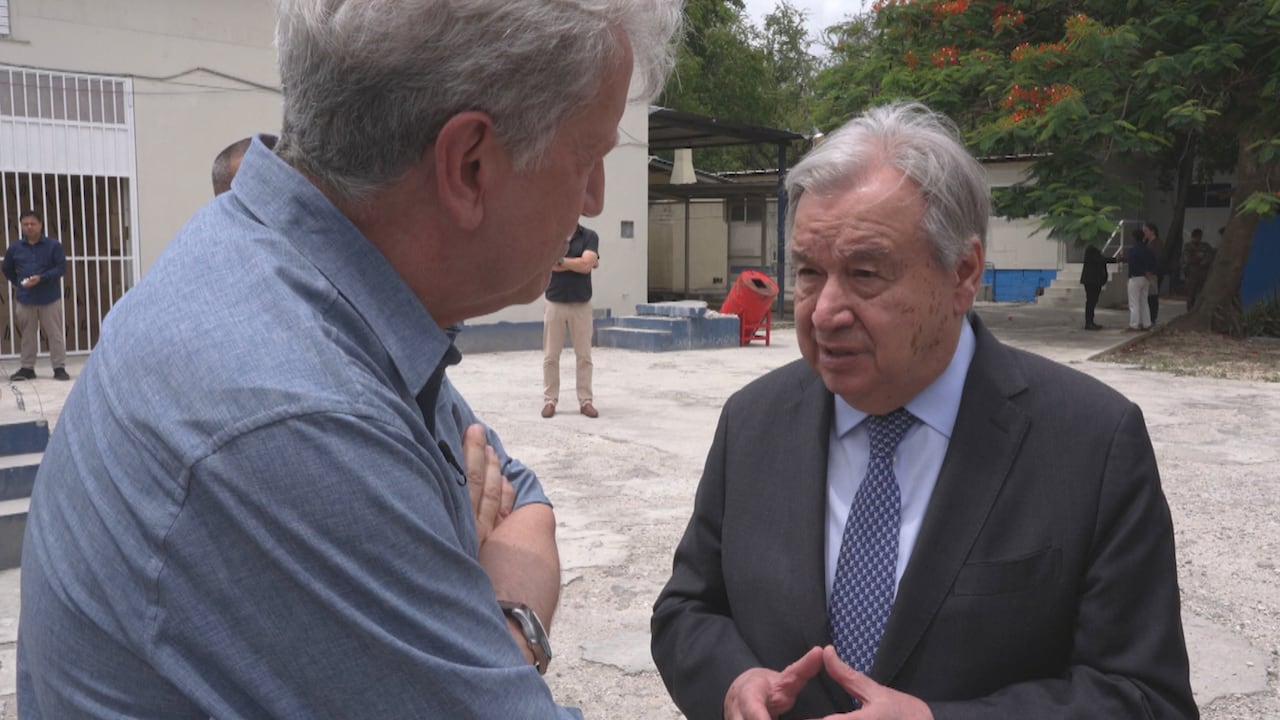 UN chief ventures into Haiti's gang-ridden capital with CBC News in tow