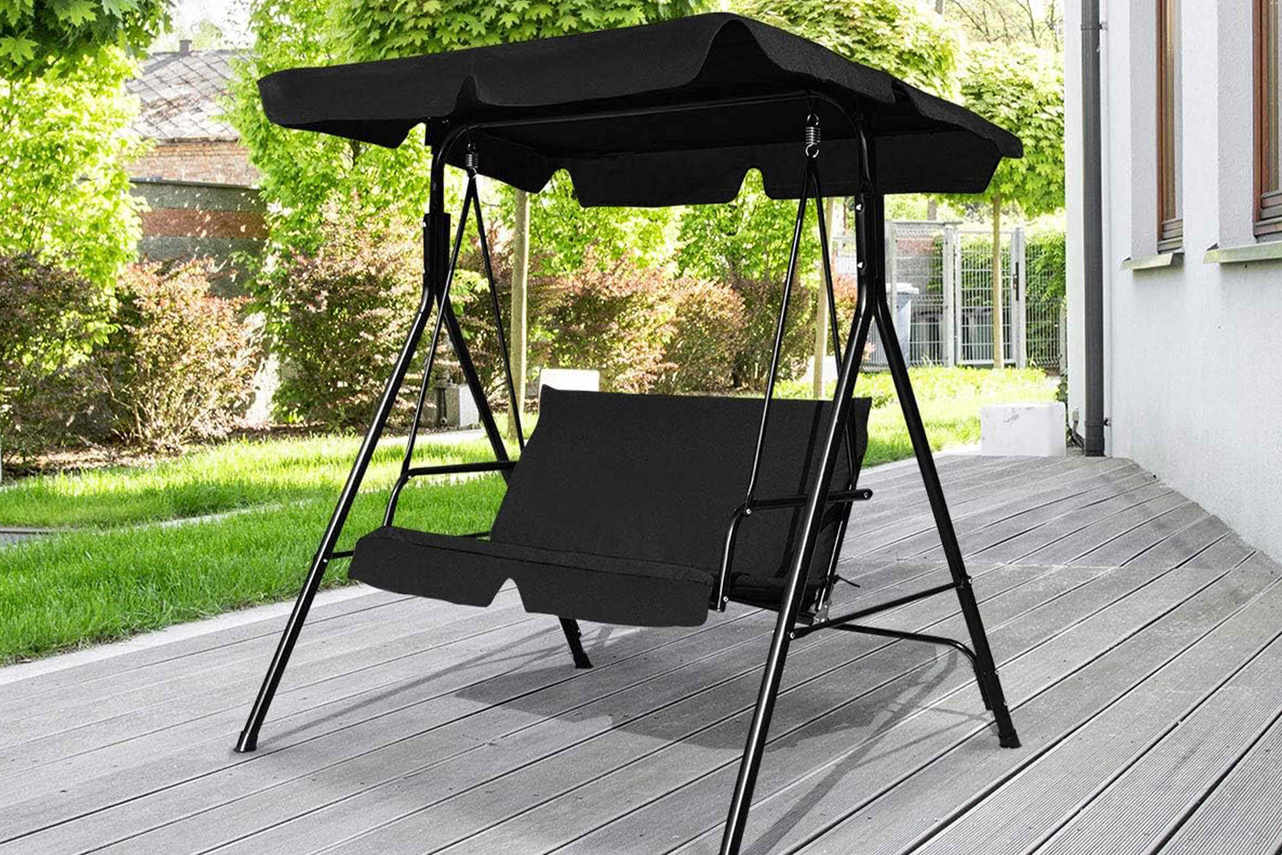 Shoppers are snapping up this porch swing for courtyards, porches, and ...