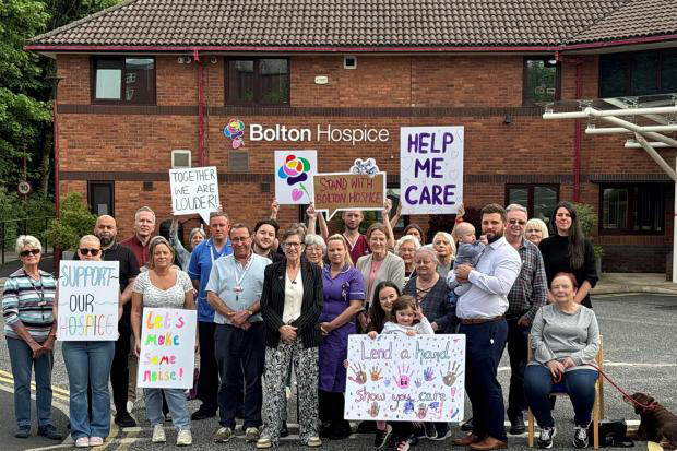'Stand with us' - Bolton Hospice calls on public to back urgent funding ...