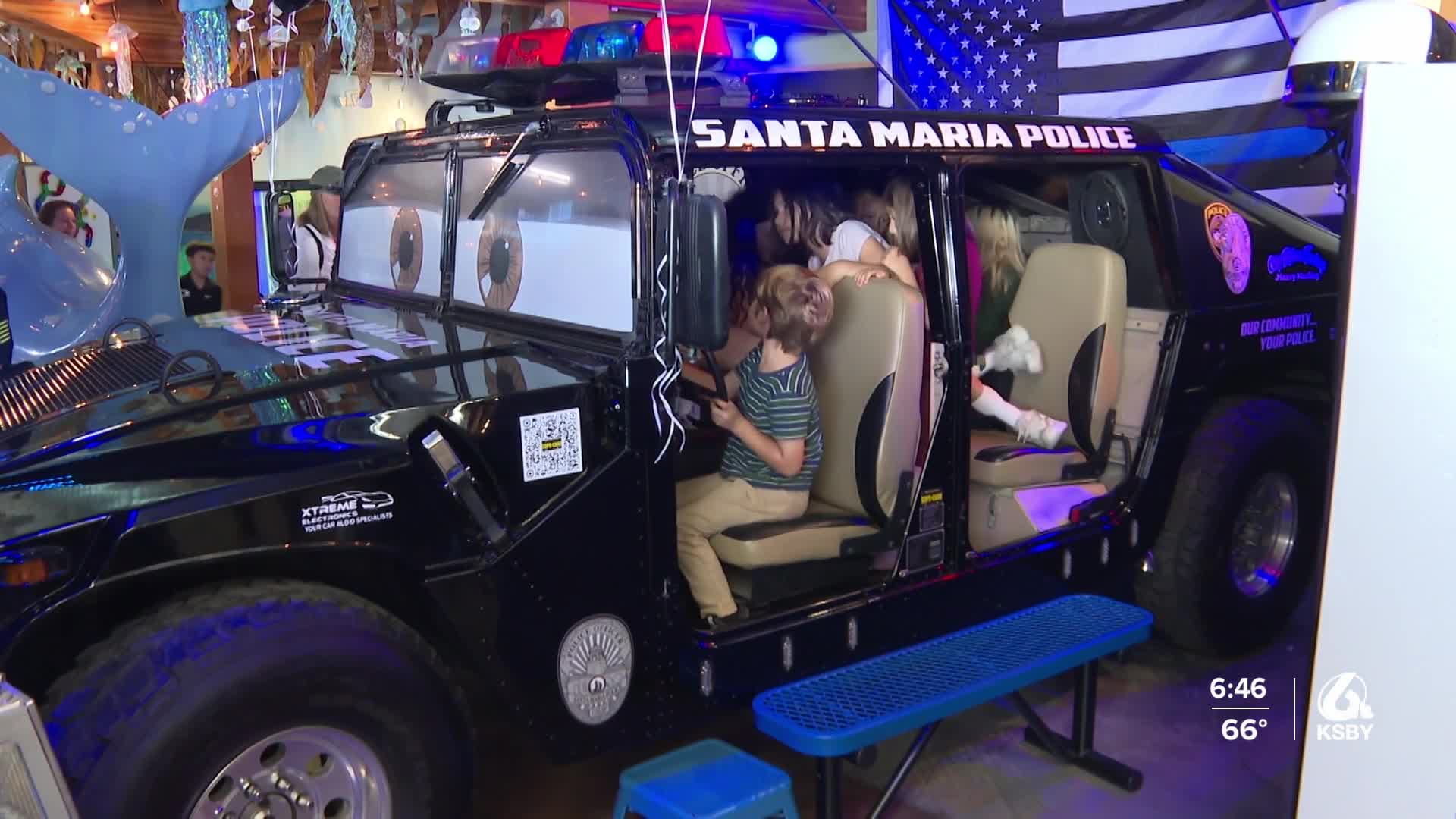 Santa Maria police and children’s museum unveil Humvee exhibit