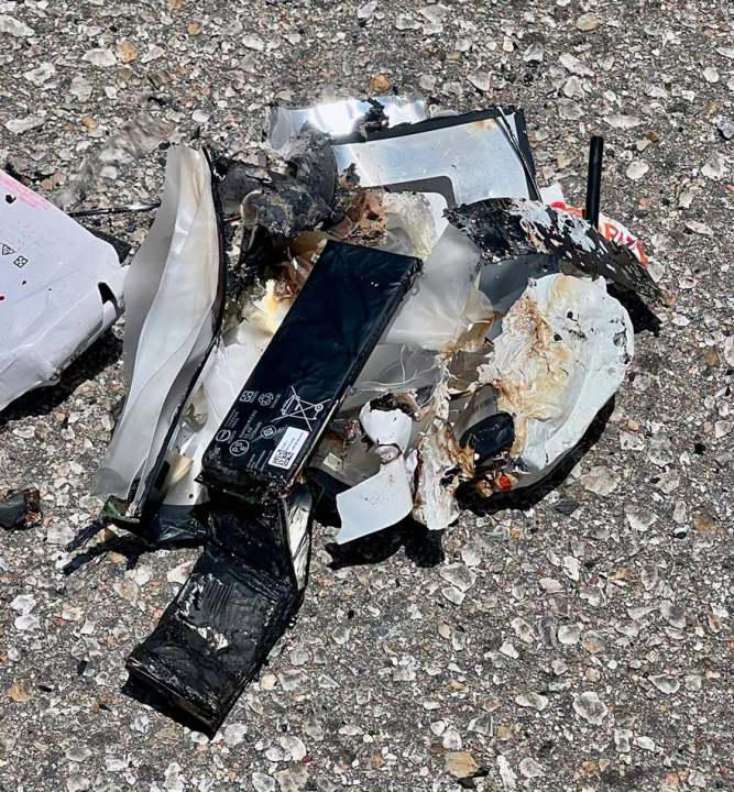 Discarded computer’s lithium battery sparks fire in Kansas trash truck