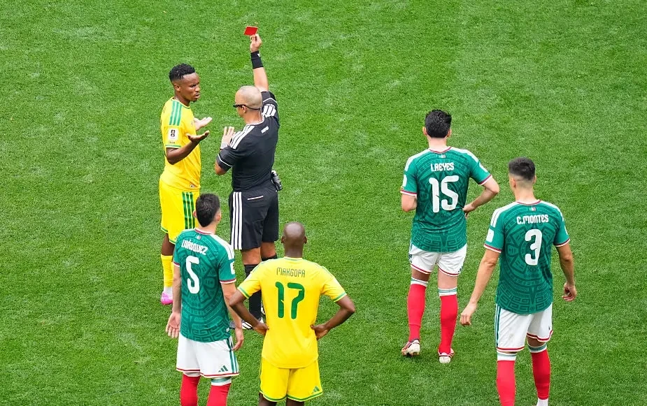 South Africa to appeal Zwane’s three-match FIFA World Cup ban