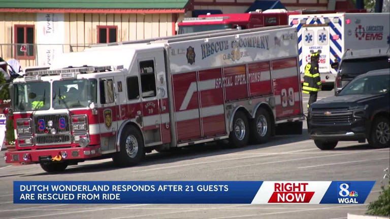 Unexpected stoppage | 21 people rescued from the Sky Ride at a ...