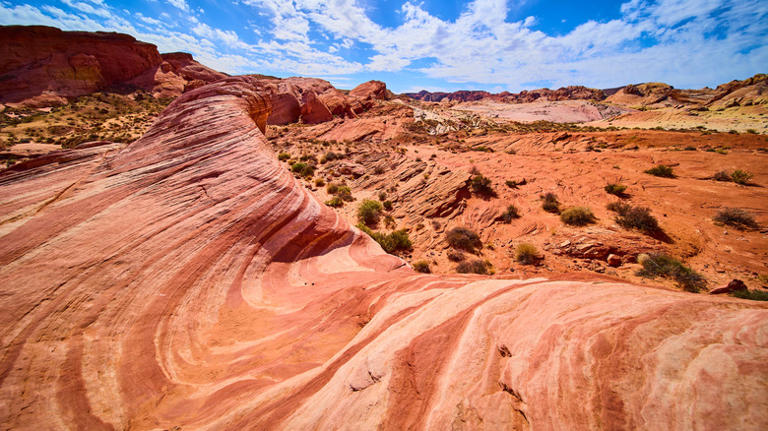 Nevada's Valley of Fire is one of the only places on Earth to ...