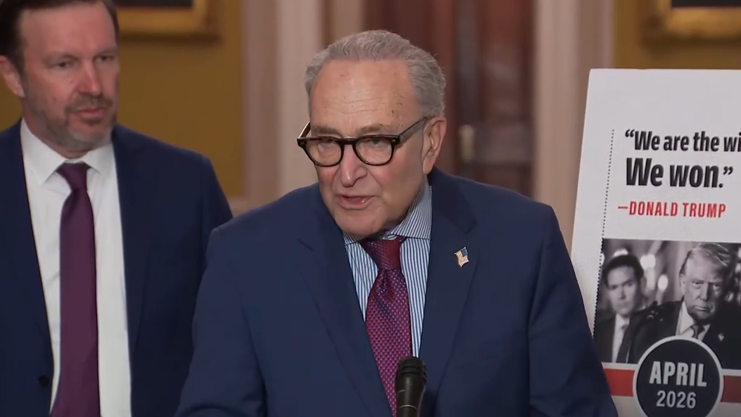'It's up to the Republicans': Chuck Schumer discusses war powers ...