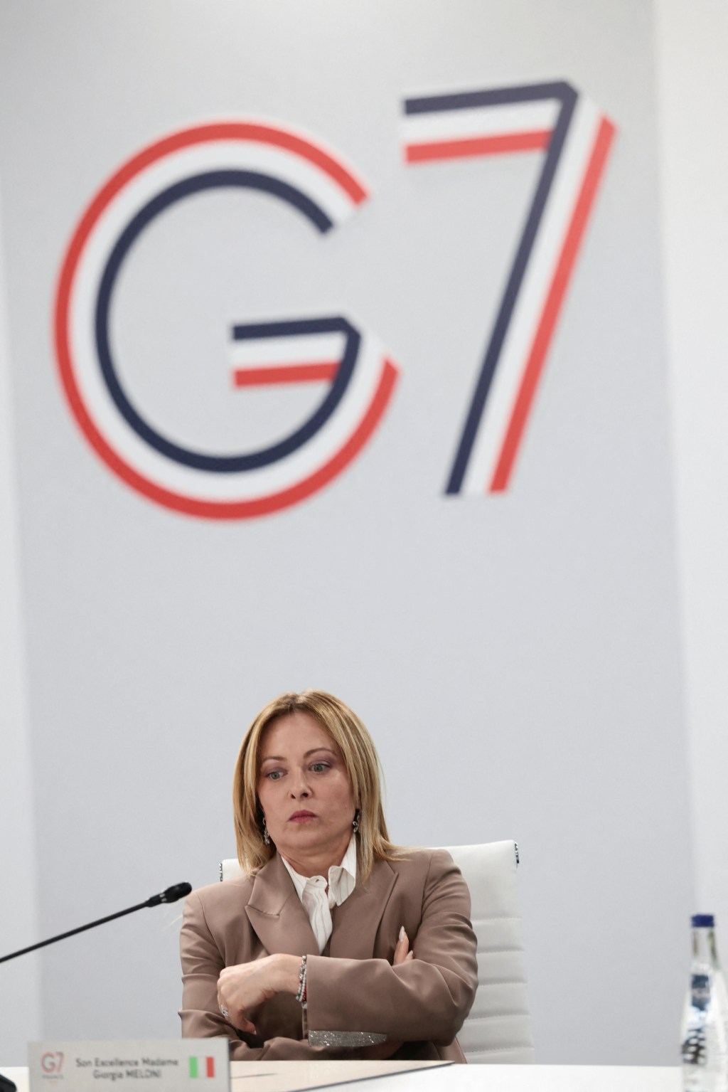 Hot mics at the G7 capture Meloni telling other world leaders she is ...
