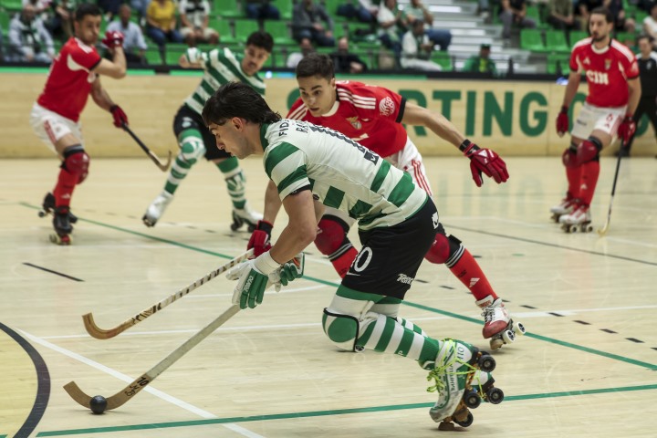 Benfica vence Sporting e amplia vantagem na final do nacional de hóquei ...