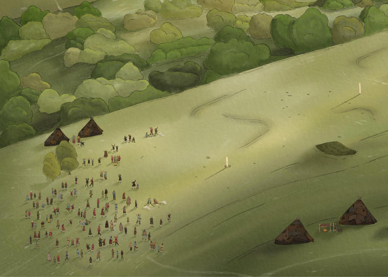 Archaeologists unearth 5,000-year-old prototype for Stonehenge solstice ...