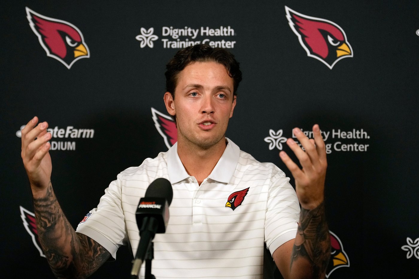 Rookie QB Carson Beck hard at work for Arizona Cardinals in prep for ...