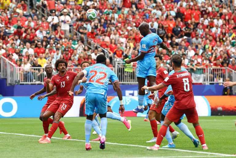 Soccer-Portugal held to 1-1 draw by DR Congo in their World Cup opener