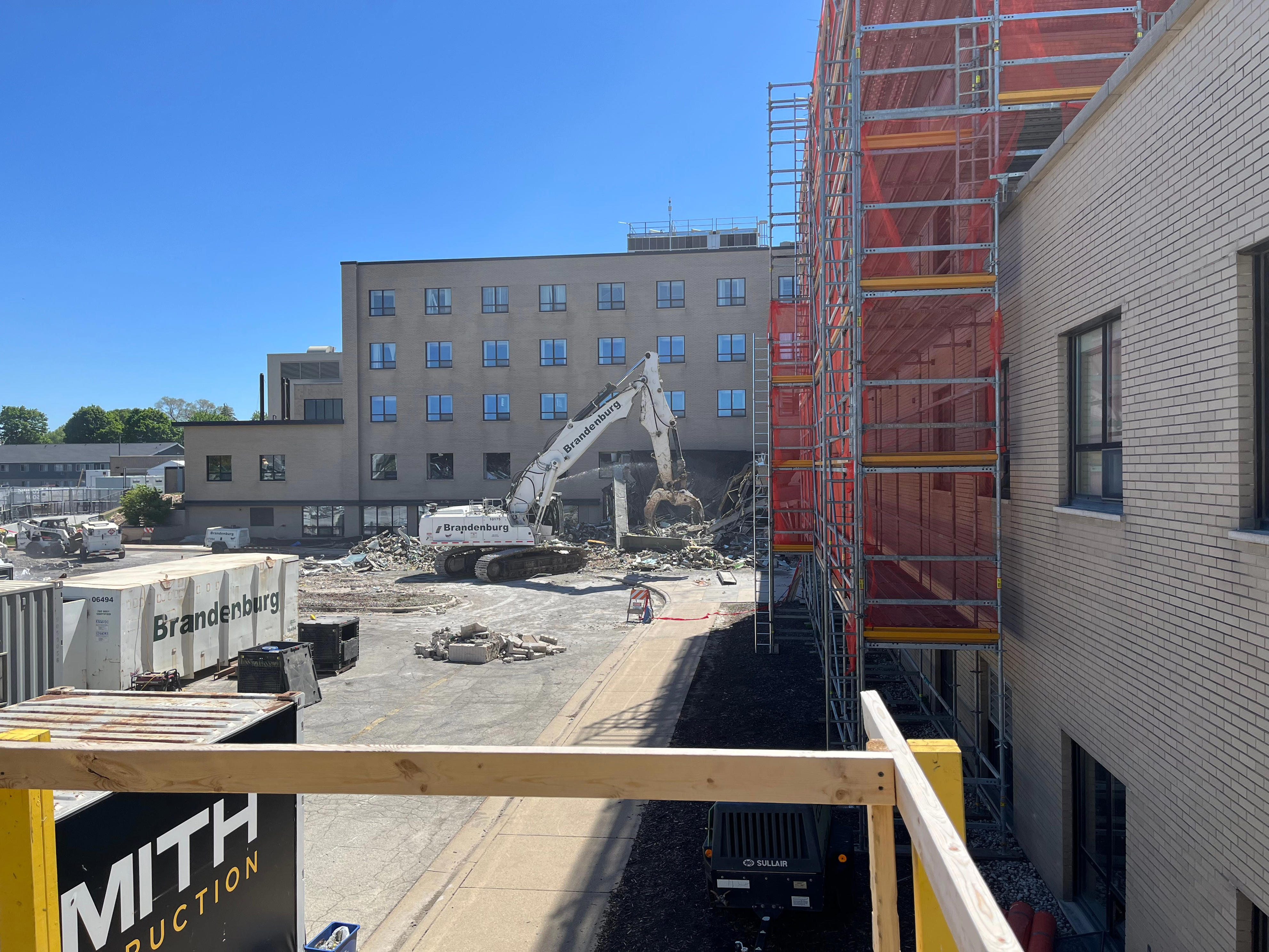 St. Mary's North Building is being demolished as part of $270M project