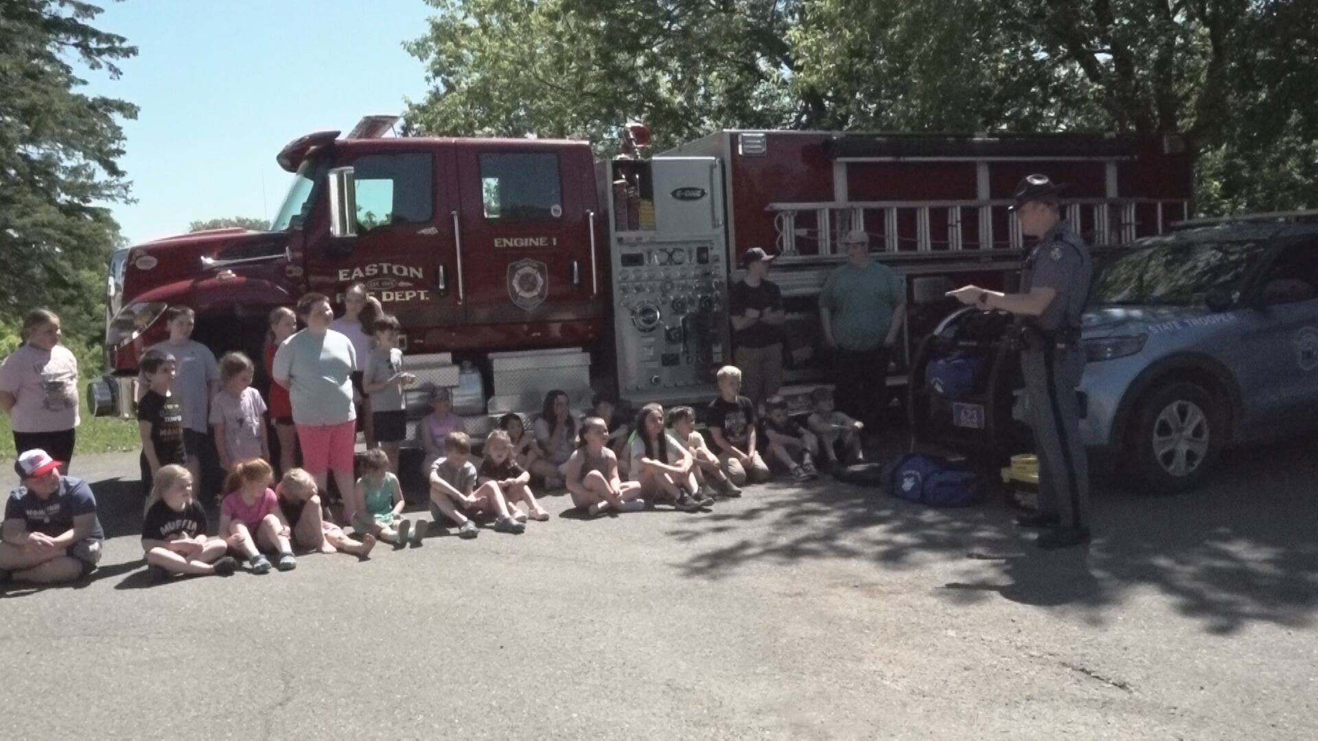Easton starts off the summer with a community safety day for the kids