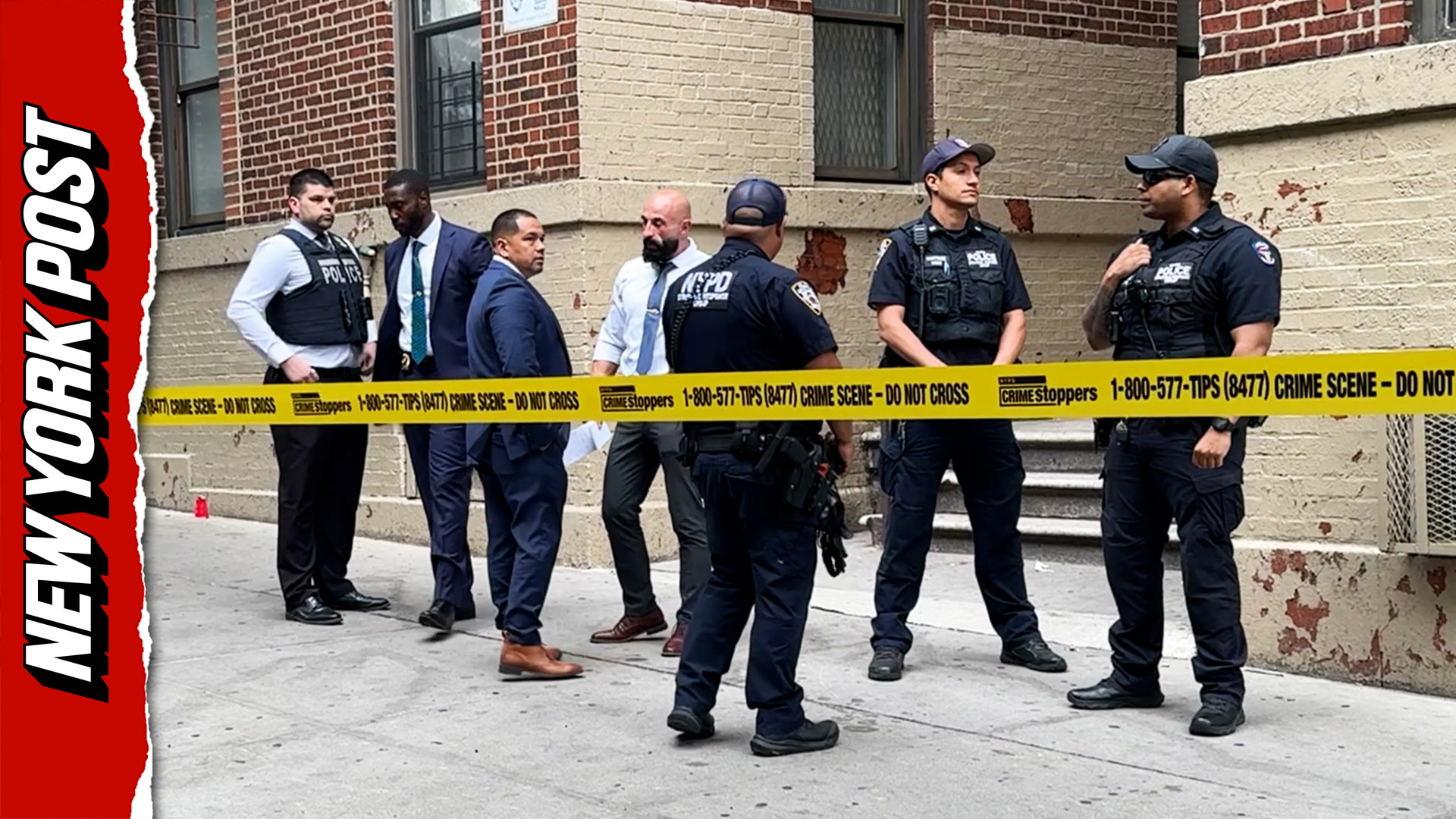 Elderly woman struck by stray bullet during NYC gun battle