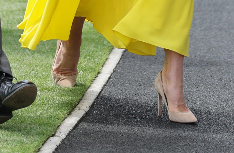 Queen Camilla switches from Chanel to Eliot Zed pumps at Royal Ascot