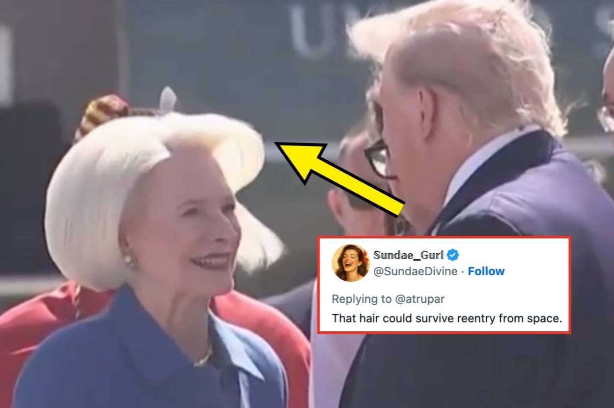 This US ambassador is going viral for her unreal looking hairstyle