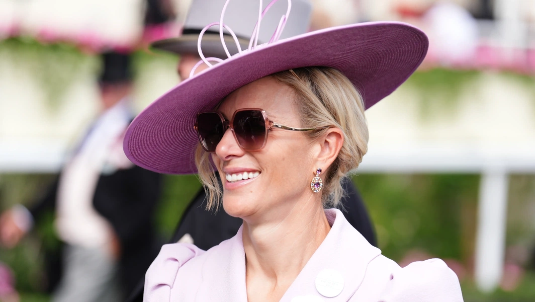 Zara Tindall's pastel debut and security mix-up turn heads at Ascot