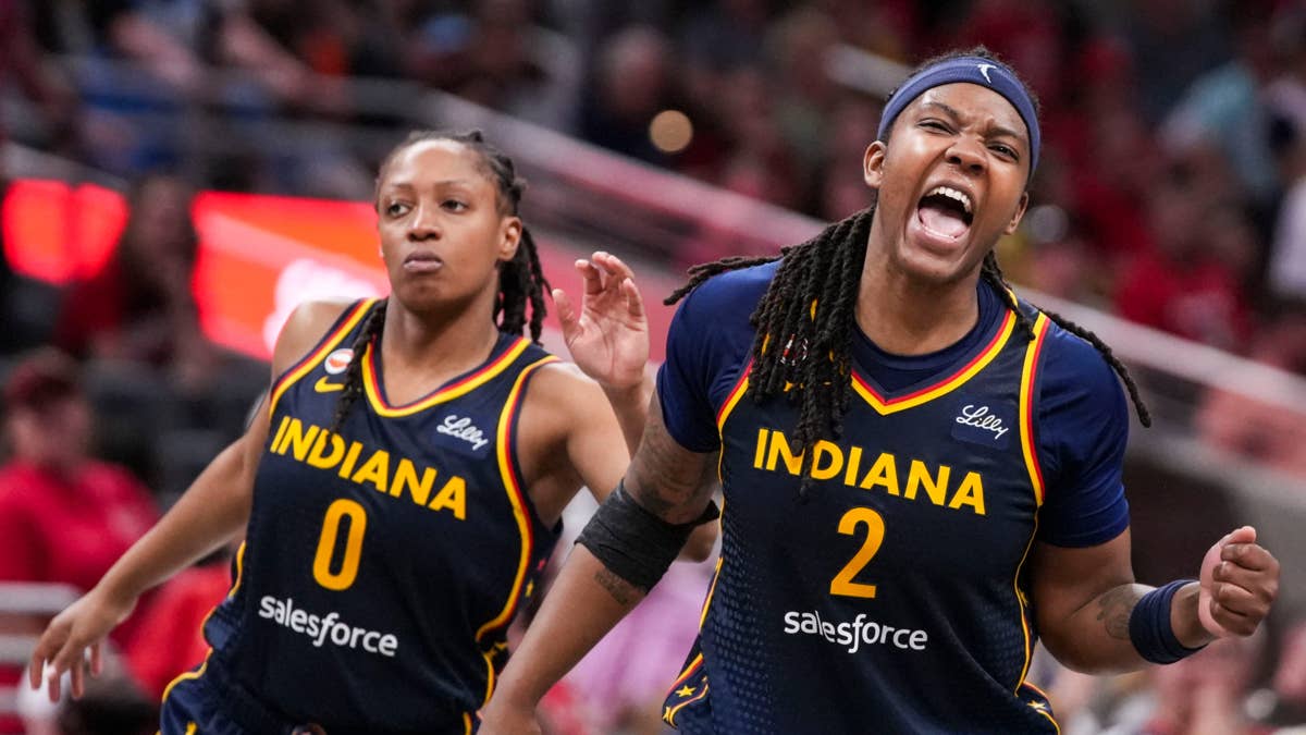 Myisha Hines-Allen injured in game: Video shows bleeding after collision