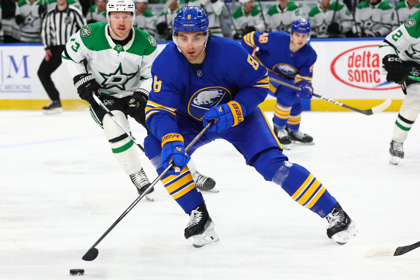 San Jose Sharks acquire defenseman Michael Kesselring from Buffalo ...