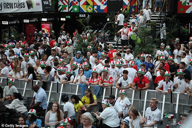 England fans flock to pubs and bars as Tuchel's men take on Croatia in ...