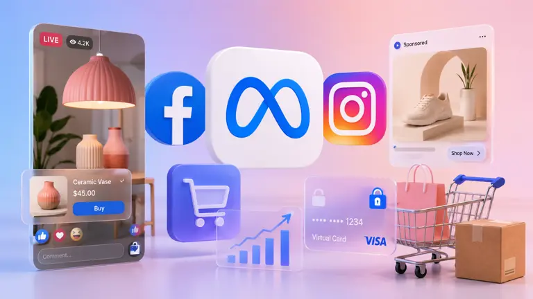 Meta expands live shopping ads and virtual card checkout to drive more ...